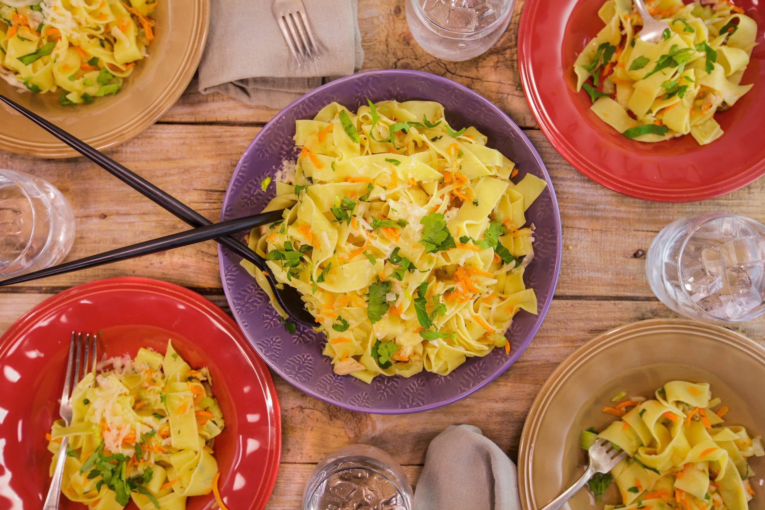 Chicken and Vegetable Tagliatelle - Recipes List