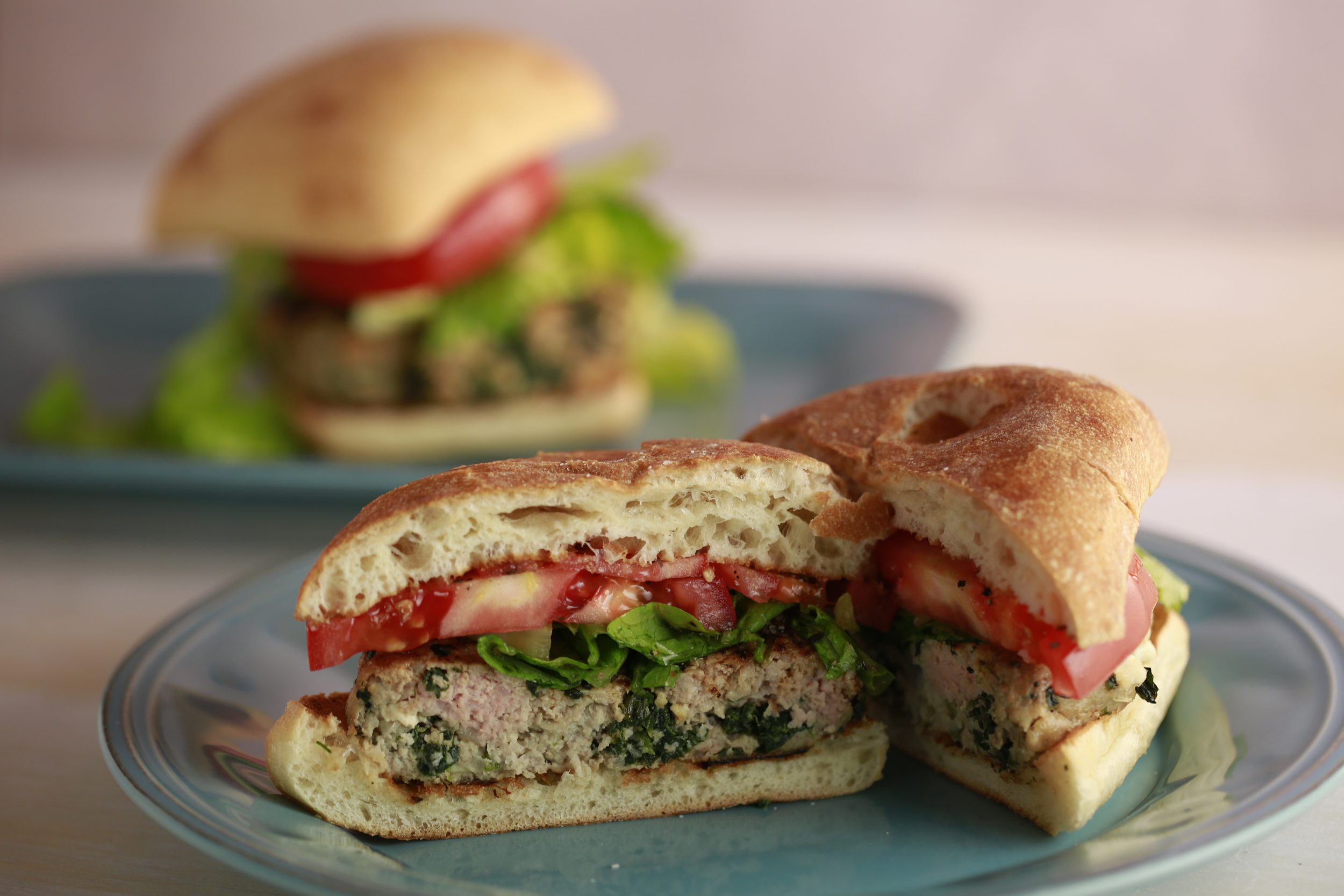 Greek Feta & Spinach Burgers - Recipes List