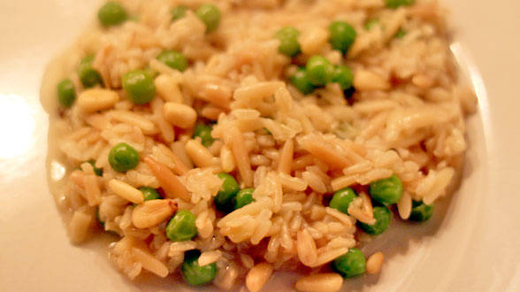 Rice Pilaf with Peas - Recipes List