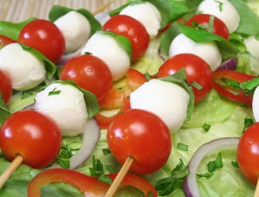 Stacked Caprese Sticks - Recipes List